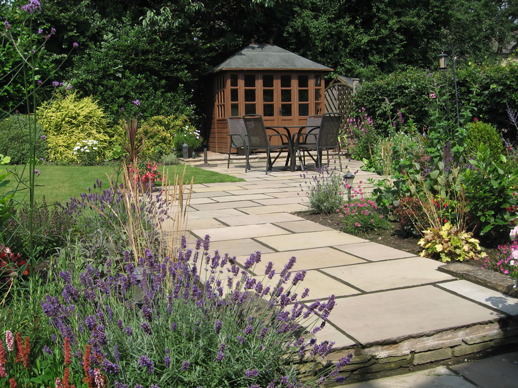 A Colourful Patio Designs To Enhance Your Garden | Landscape Creations